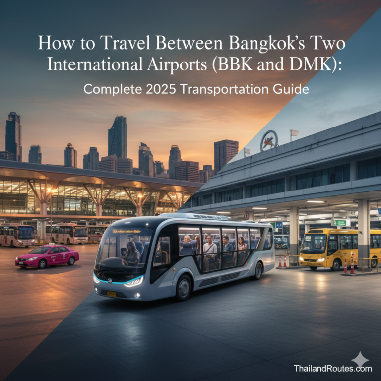 How to Travel Between Bangkok’s Two International Airports (BKK and DMK ...